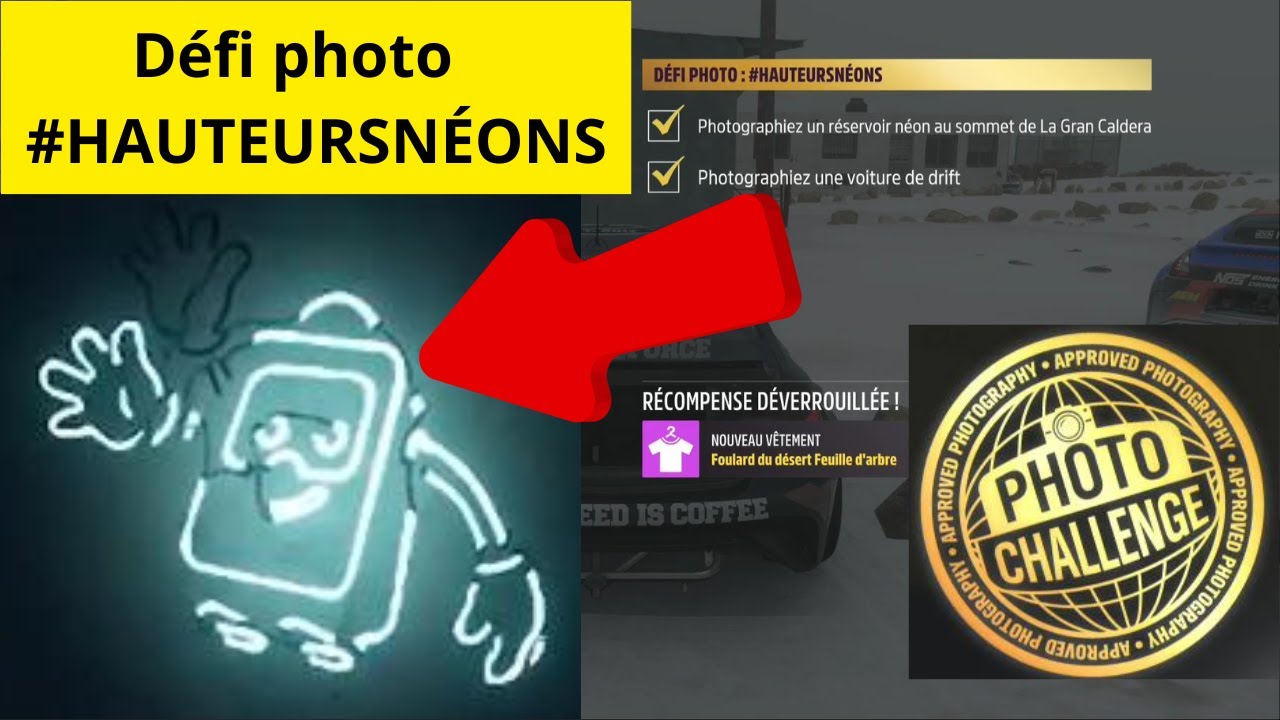 Défi photo #HAUTEURSNÉONS. Trouver Réservoir Néon sommet Gran Caldera ...