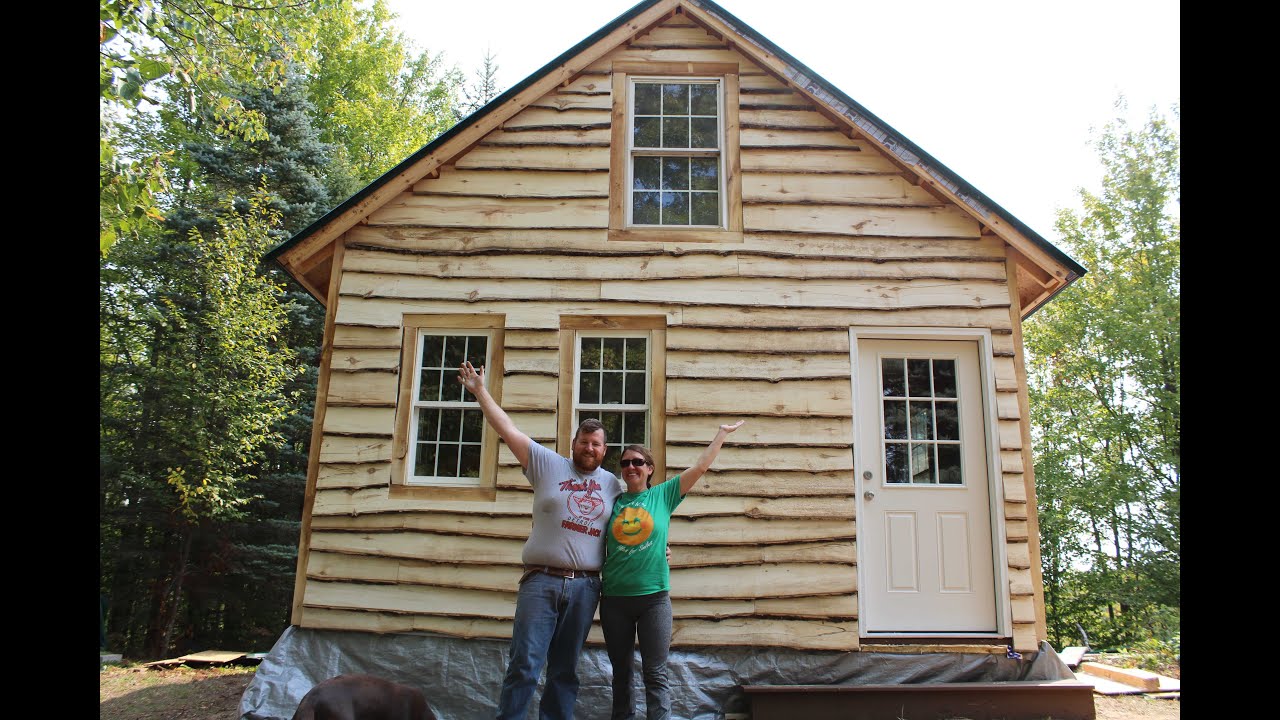 Off-Grid Cabin Build: 6-Month Recap of Our DIY Adventure - YouTube