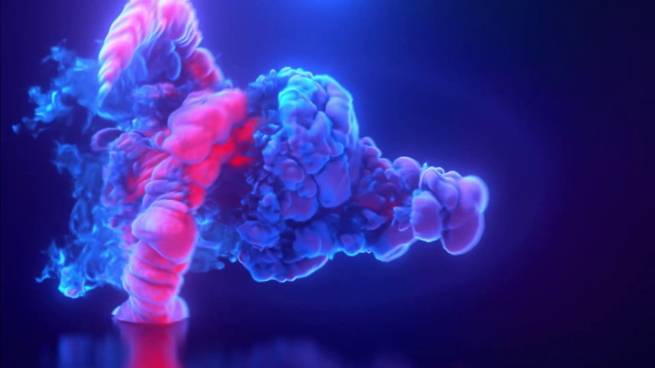 Colorful Smoke Logo Animation - YouTube