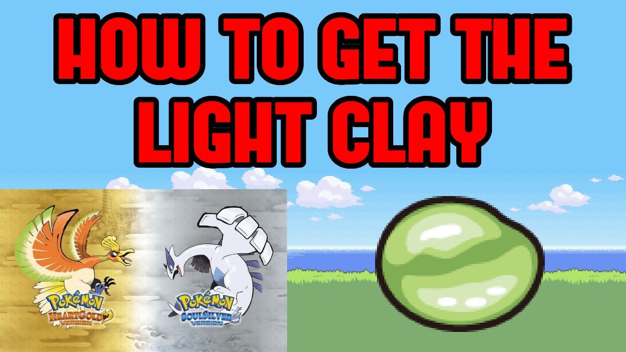 How to Get the Light Clay in Pokemon Heartgold/Soulsilver - YouTube