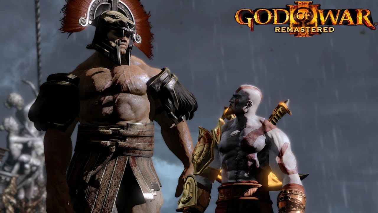 God of War III: KRATOS vs HERCULES BOSS FIGHT|PS5 GAMEPLAY - YouTube