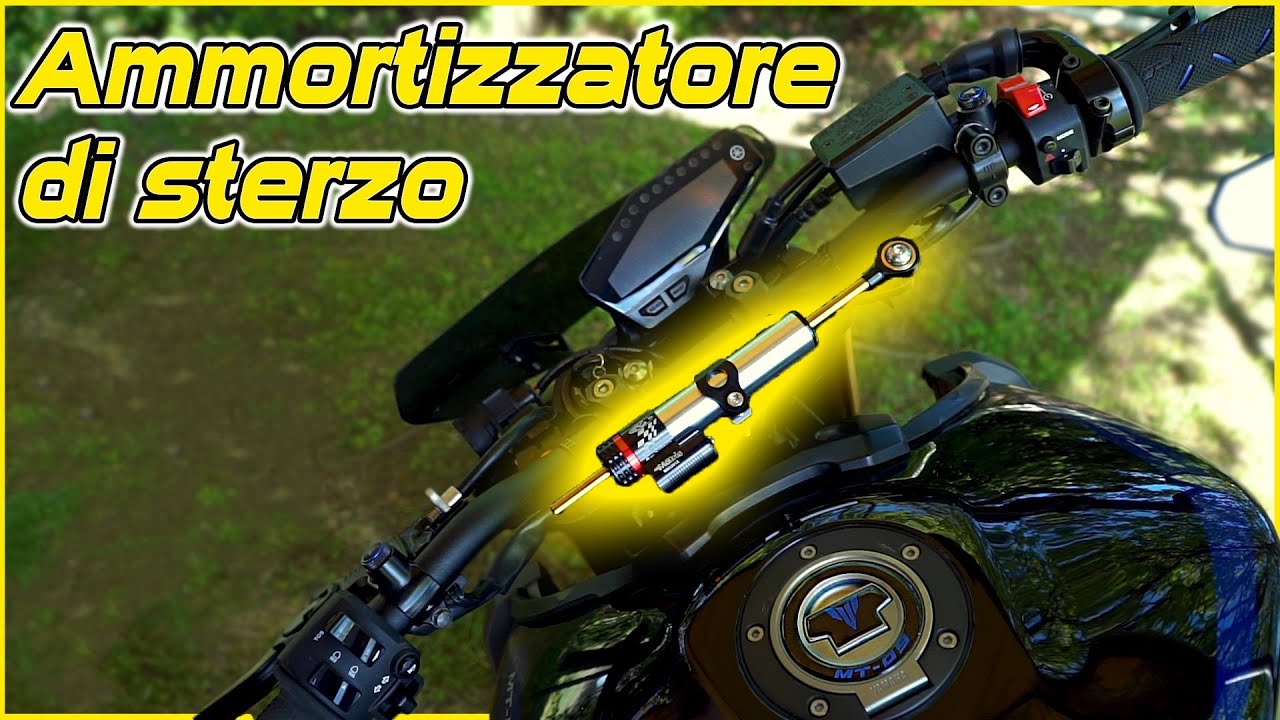 Come montare AMMORTIZZATORE DI STERZO su MT 09 (tutorial) - YouTube