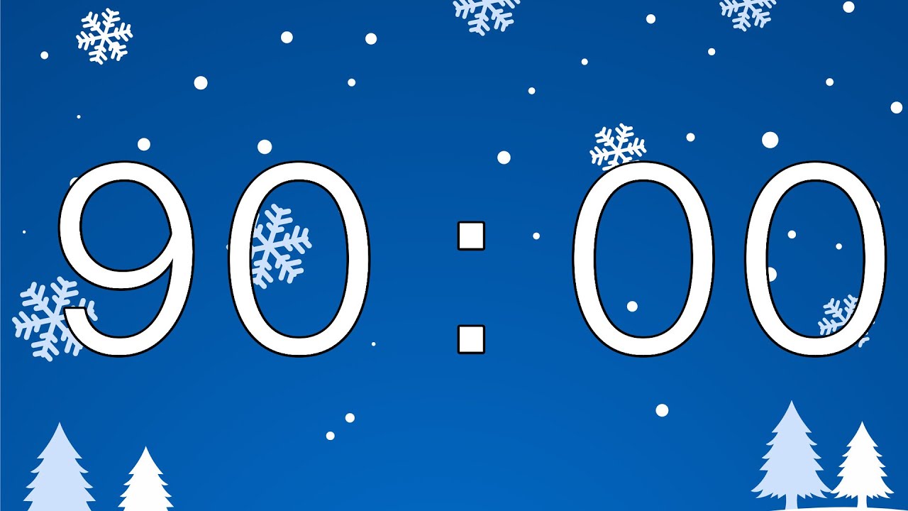 [90:00] Counting Down to Winter Magic: Free Online Countdown Timers for ...