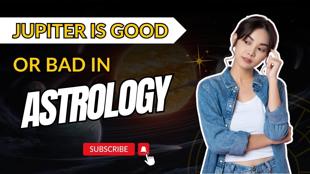Jupiter is good or bad in astrology - YouTube