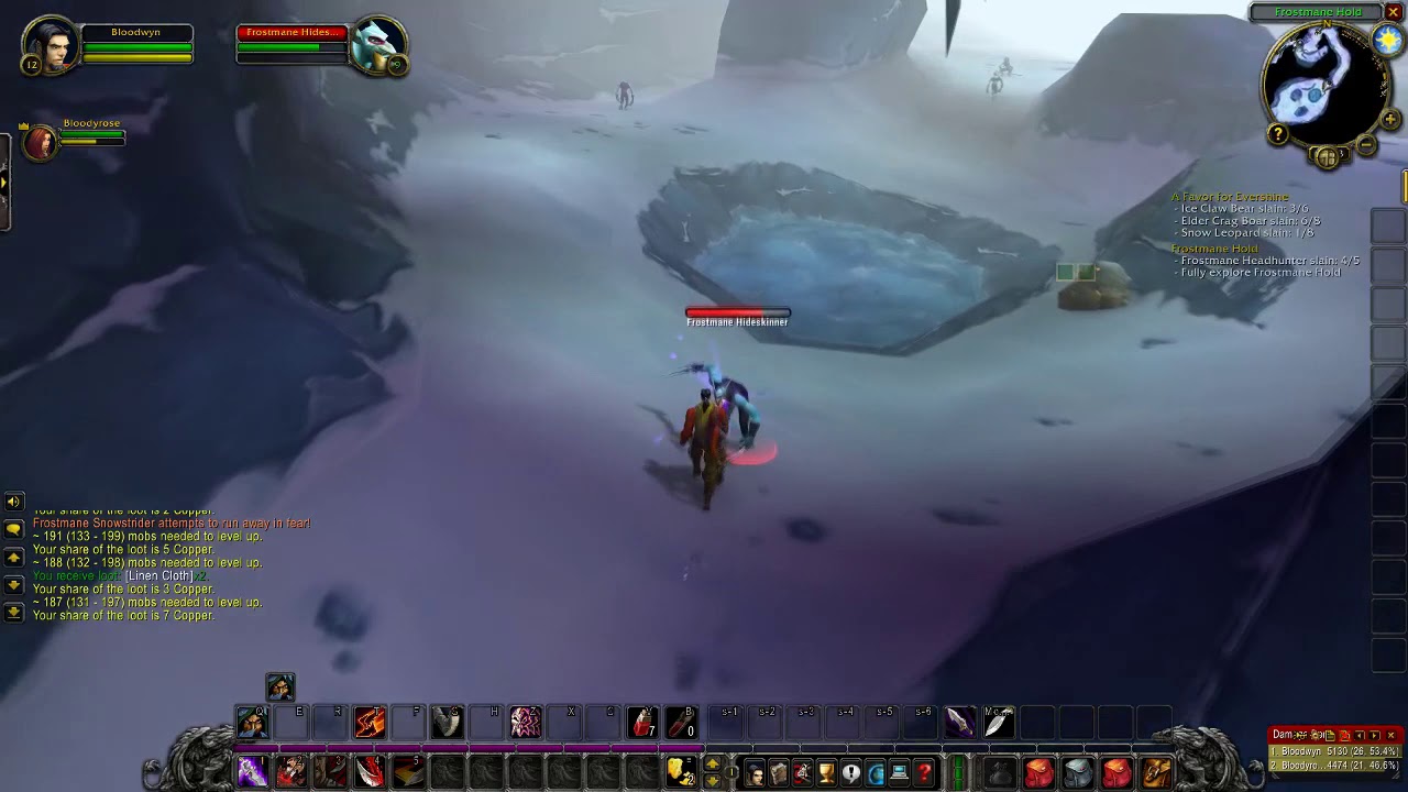 Frostmane Hold - WoW Classic Vanilla Quest [DOUBLE ROGUE] - YouTube