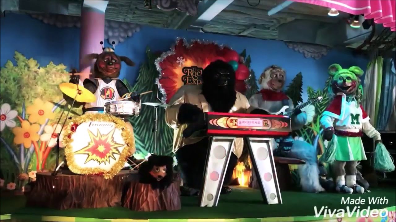 The Rock-AFire Explosion - Wolmi Theme Park (월미테마파크) (Chappy Family ...