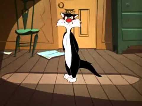 Sylvester tells the Queen of Hearts to Shut up