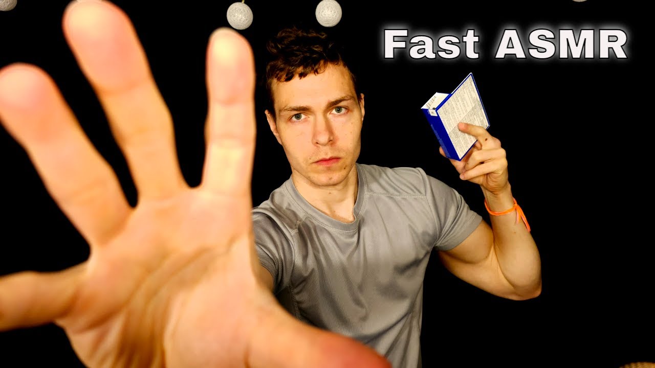 Visual ASMR | Fast and Aggressive, Tapping, Hand Sounds/Movements ...
