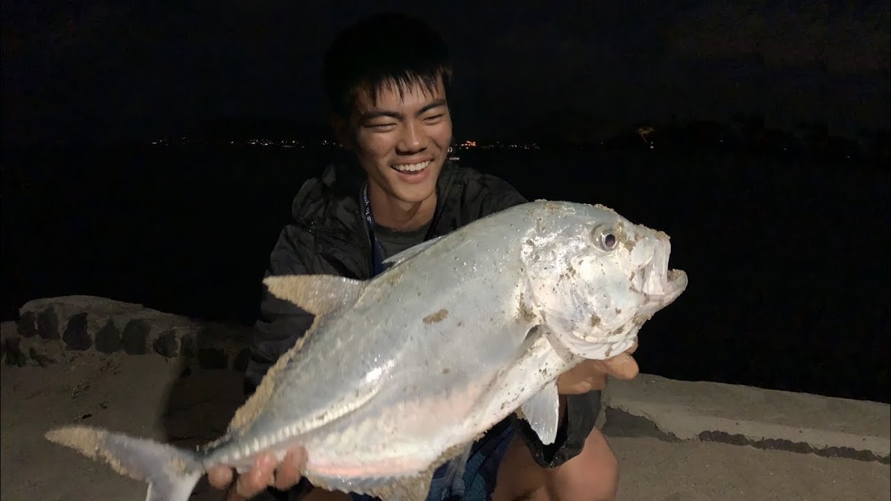 Biggest Papio of the year! | Overnight Camping Trip! | Papio fishing ...