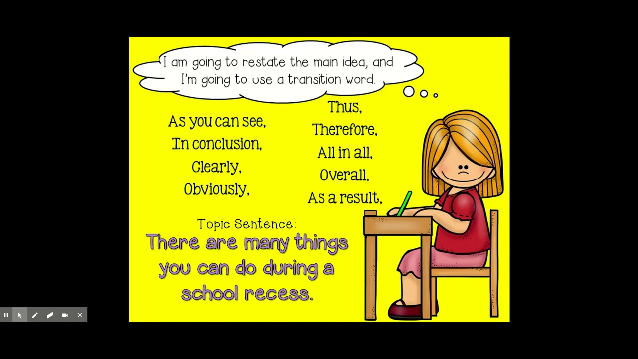 Conclusion Sentences Google Slides - YouTube