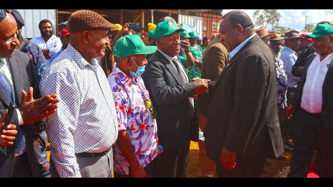 Educated professionals of Ialibu-Pangia support PM Marape and Pangu ...