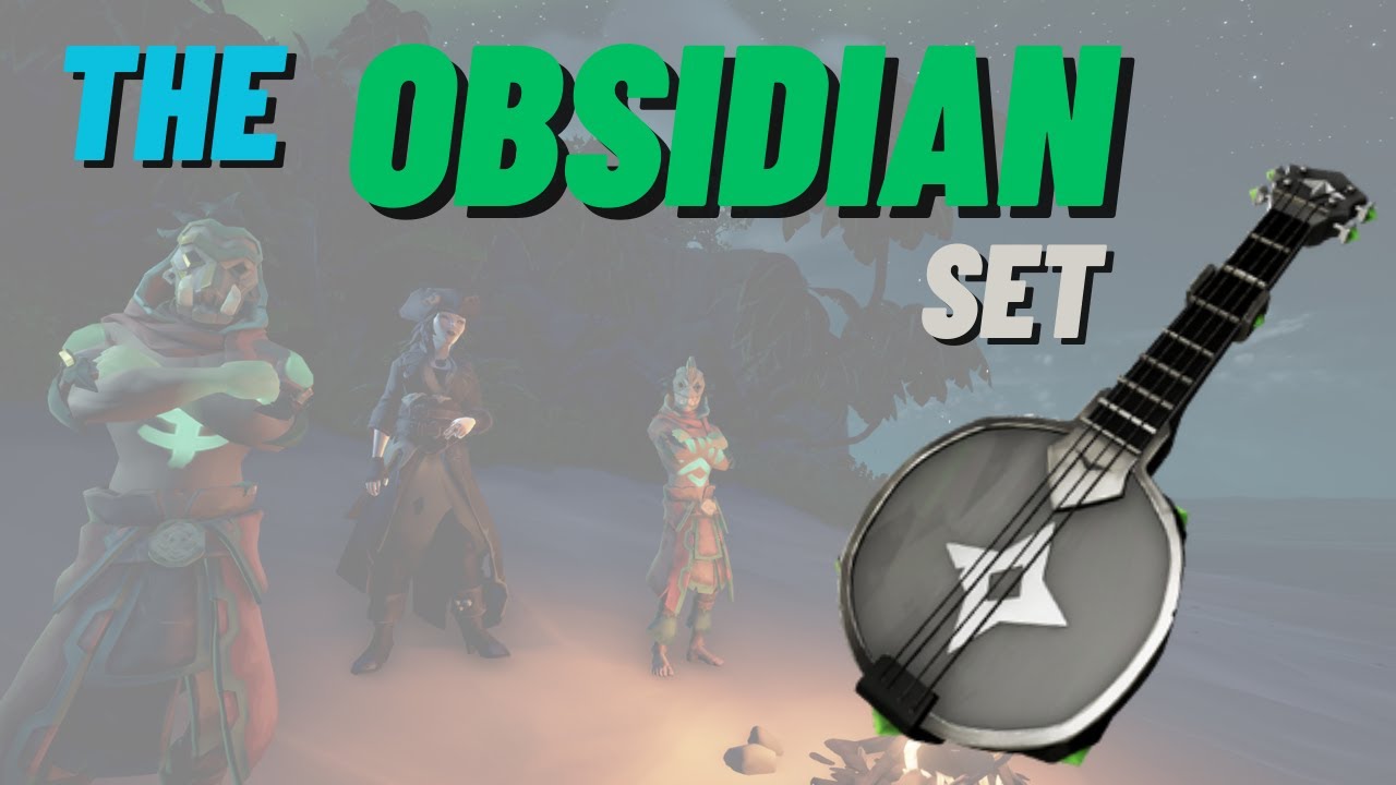 The Weirdest Cosmetic Set In Sea Of Thieves: The Obsidian Set # ...