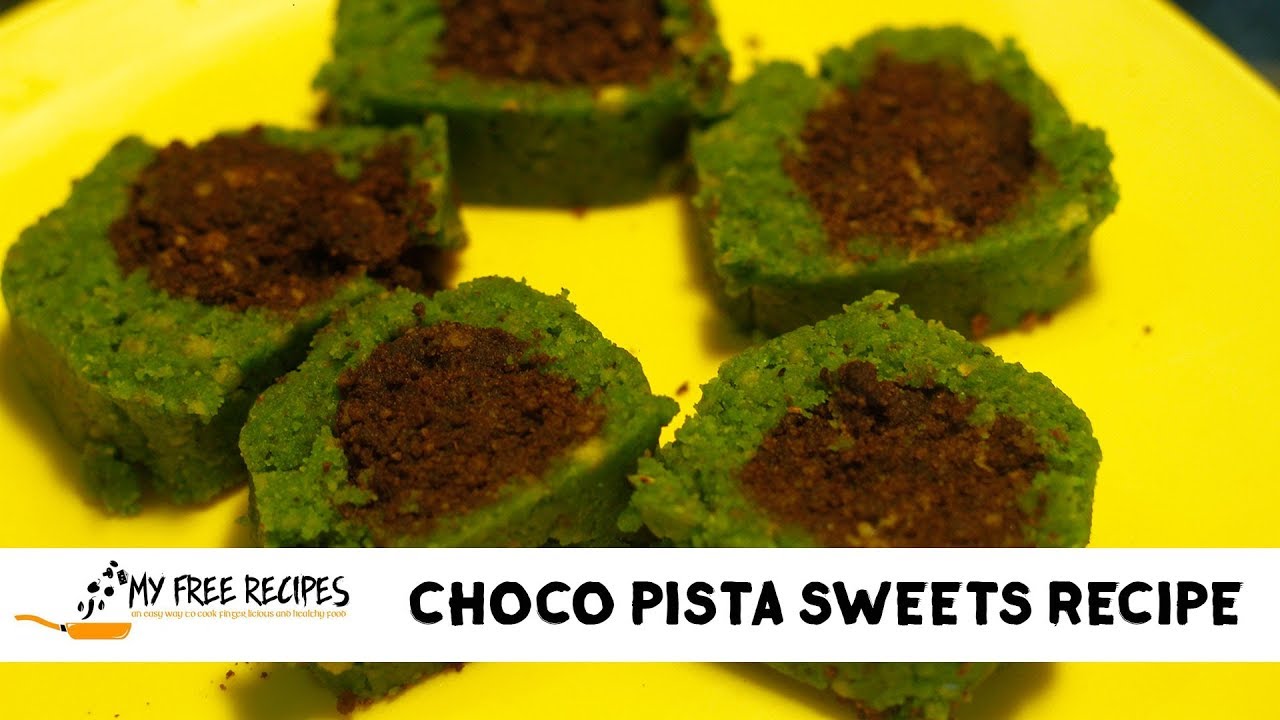 How to make Choco Pista Sweets at Home | Easy Recipe Video | by ...