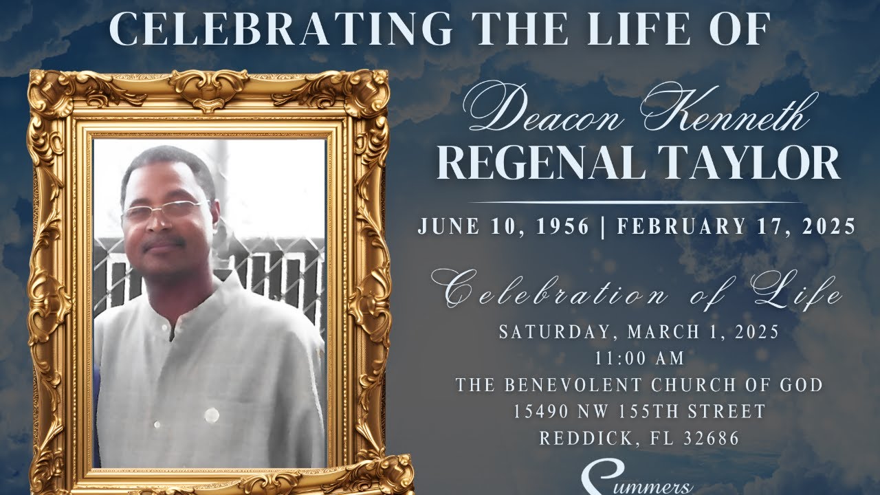Interment Services for Deacon Kenneth Regenal Taylor - YouTube