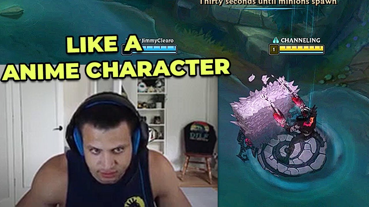 Tyler1 Tries Out NEW Draven Skin - YouTube