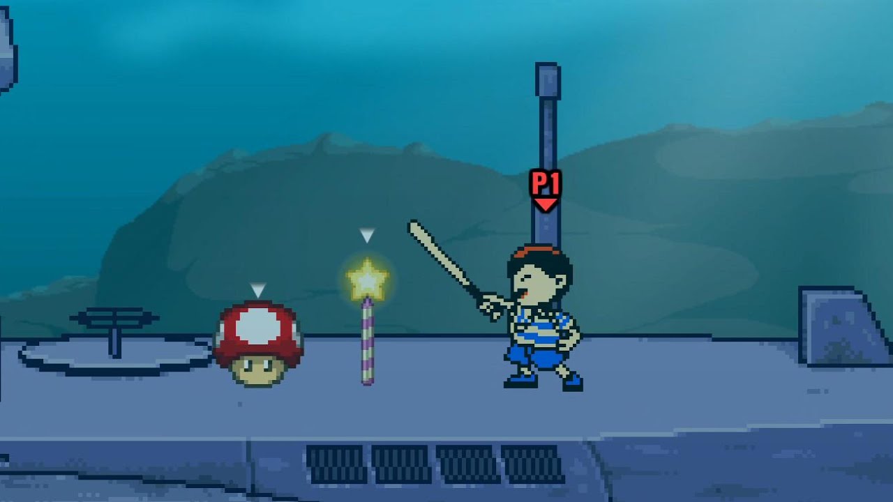 Super Smash Flash 2: Playing as Ness - YouTube