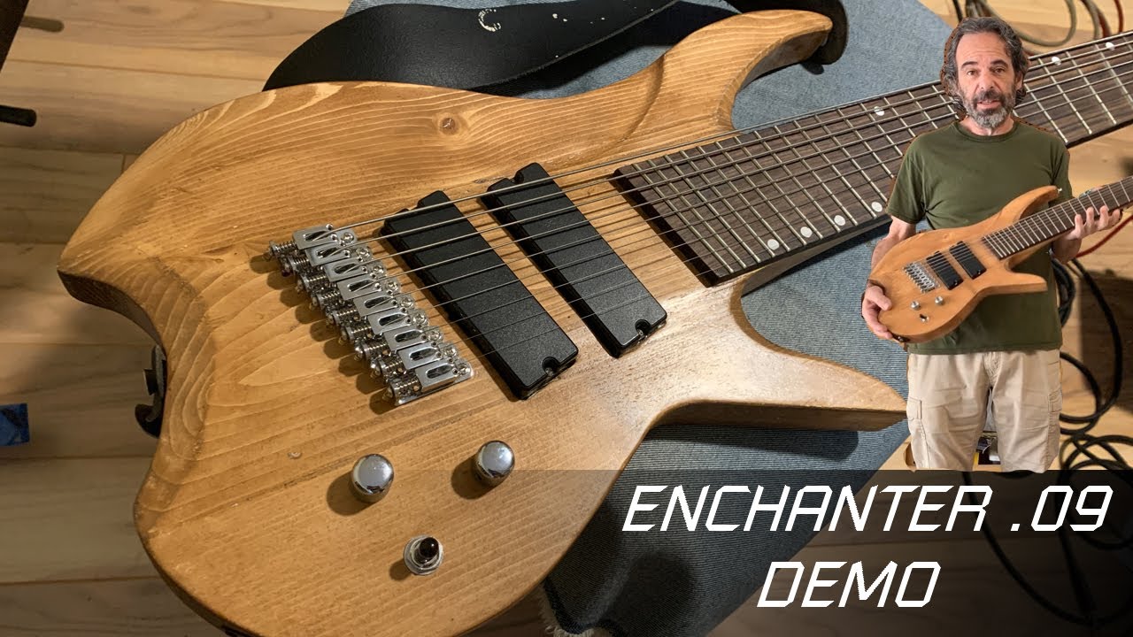 Enchanter Nine String Guitar Demo / Playthrough - YouTube