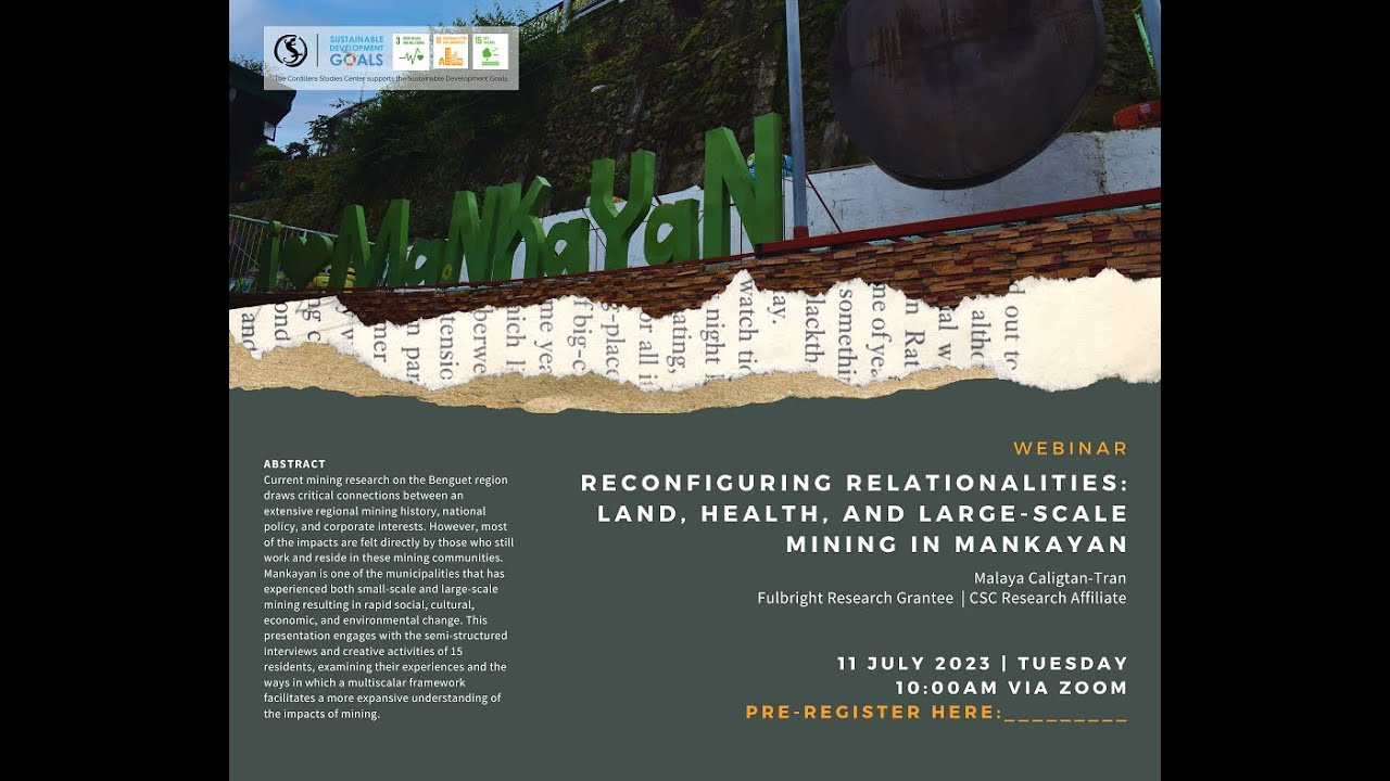CSC Lecture: "Reconfiguring Relationalities: Land, Health, and Large ...