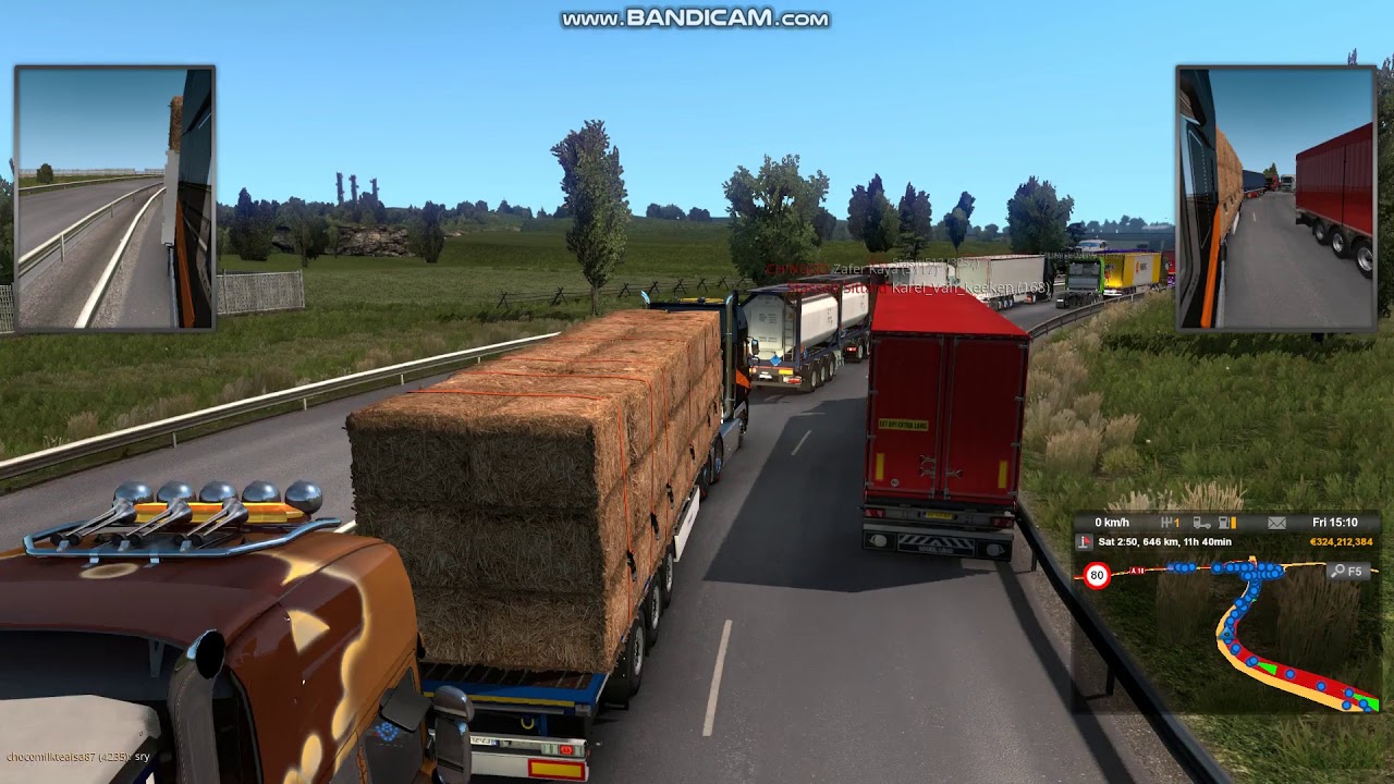 ets 2 cd road run 5 a smashing good time! - YouTube