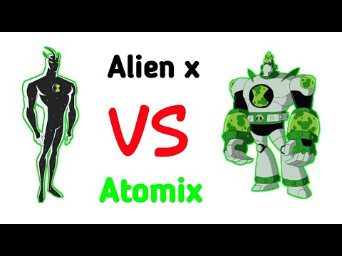 Alien x vs Atomix ||who is better - YouTube