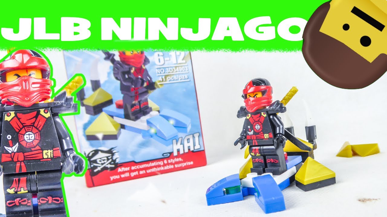 LEGO NINJAGO od firmy JLB. Niezłe. Ale też nie dobre. - YouTube