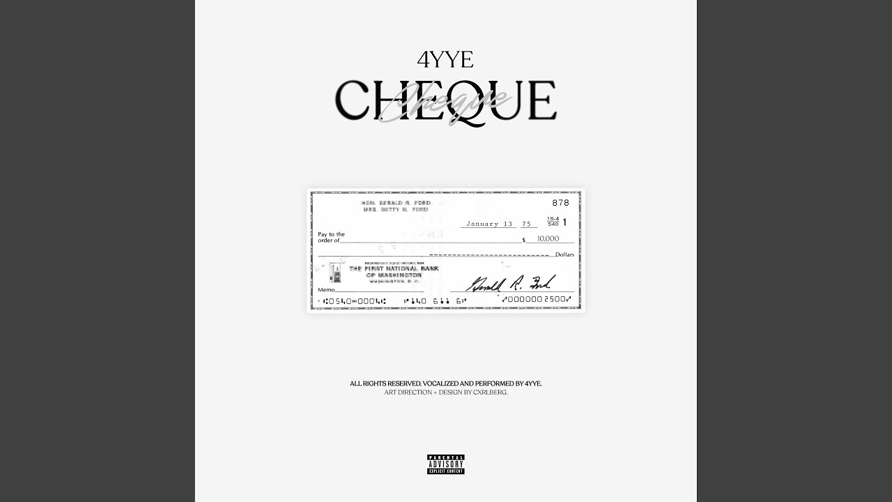 CHEQUE - YouTube