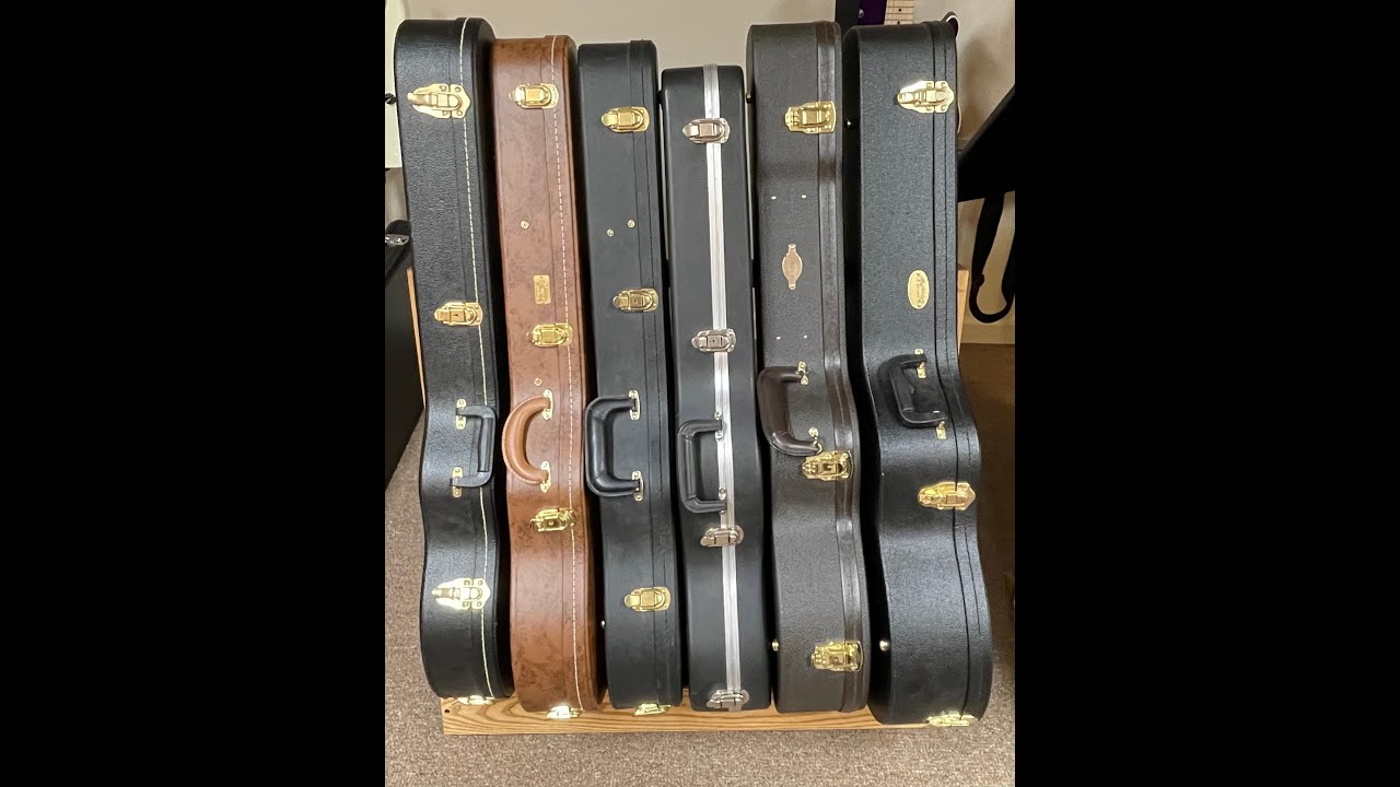 My Review of the String Swing Guitar Case Rack - YouTube