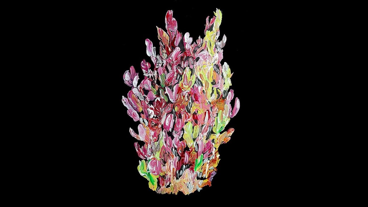 Flowers abstract painting by Patrick Joosten - YouTube