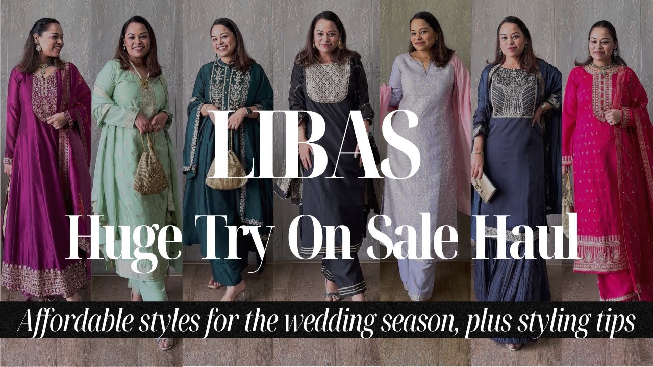 AFFORDABLE LIBAS SALE HAUL FOR THE WEDDING SEASON #libas #festivewear ...