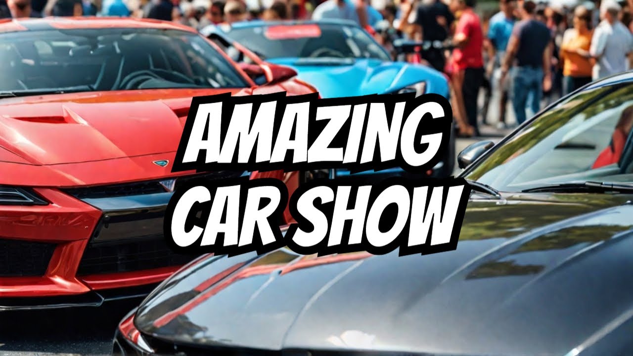 Check out the coolest cars at the car show! - YouTube