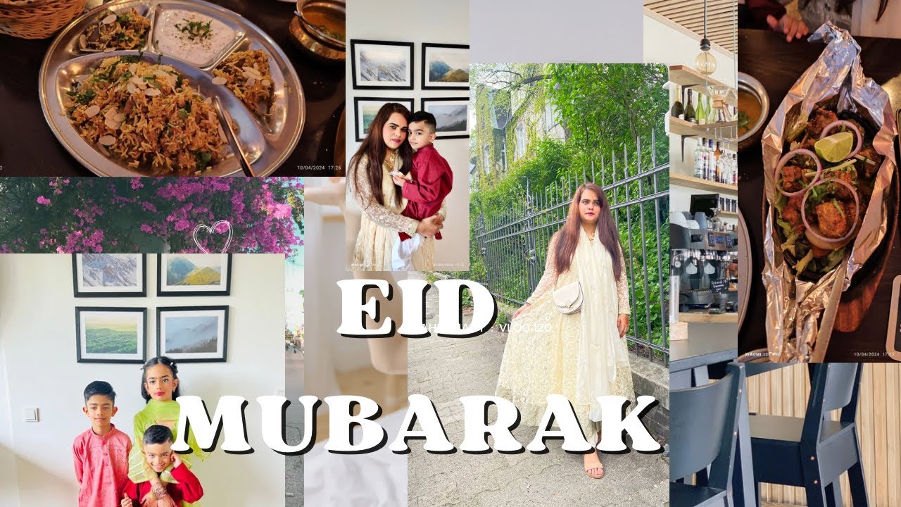 Eid Mubarak from our family to yours / how was our first Eid in Germany ...