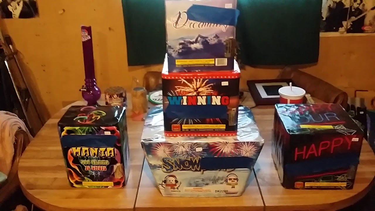 2018 Fireworks Stash Part 4 - YouTube
