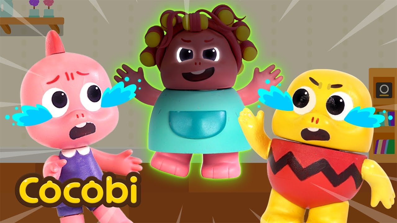Aku Takut Sekali😱 | Lagu Untuk Anak-anak | Go Away Scary Monster ...