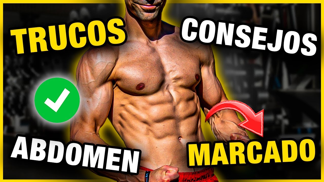 TRUCOS para MARCAR ABDOMINALES [*Rapido y Fácil] - YouTube