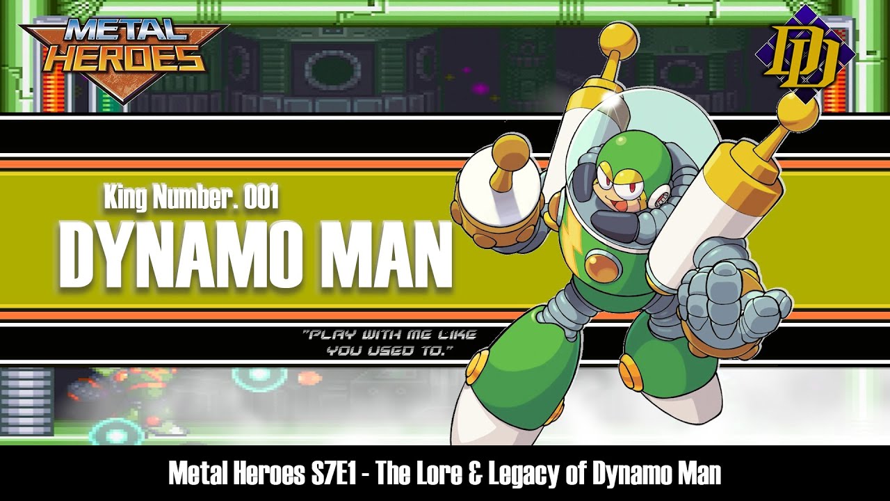 The Lore of Rockman & Forte’s DYNAMO MAN (Metal Heroes) - YouTube