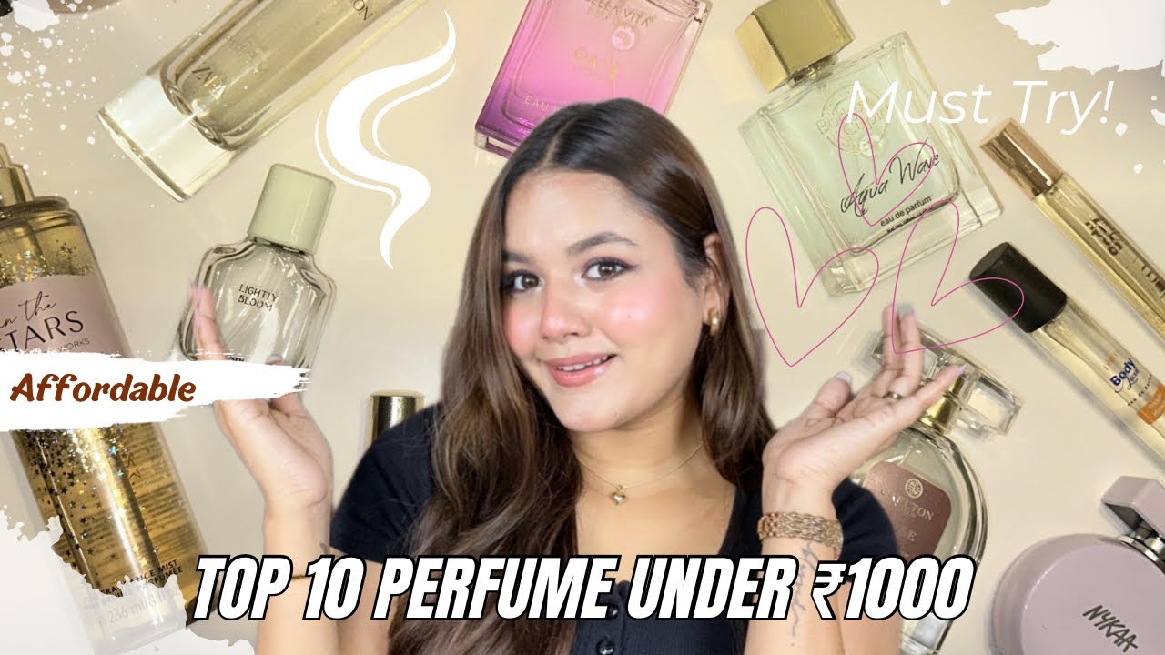 Top 10 *Affordable* Perfume/Fragrance under ₹1000 - YouTube