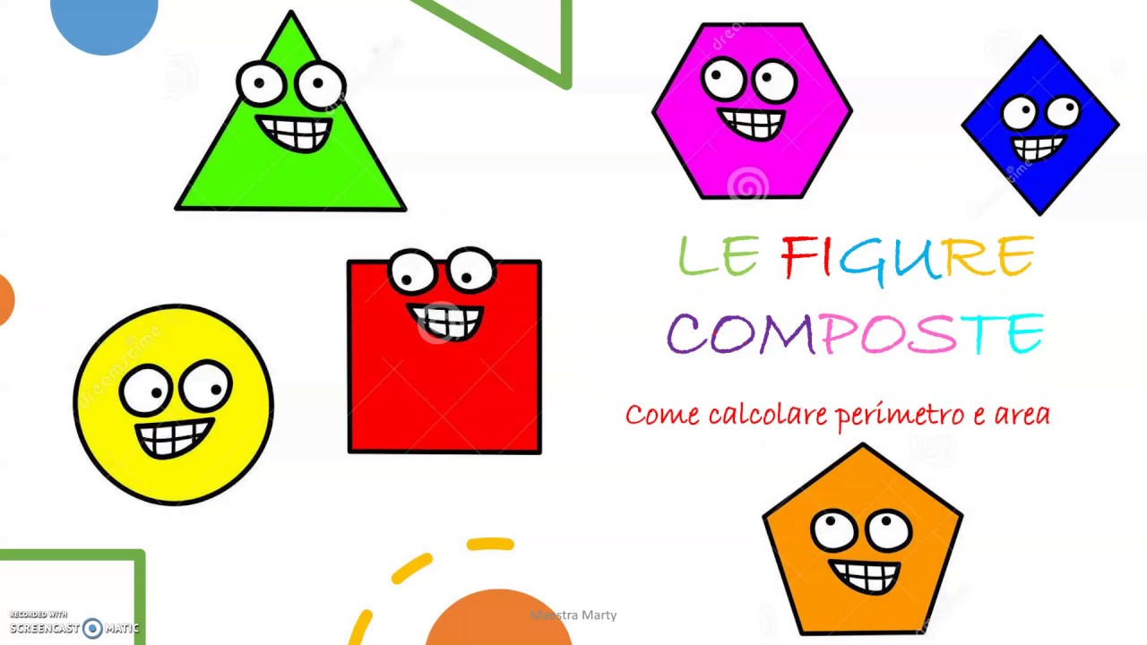 FIGURE COMPOSTE (POLIGONI+NON POLIGONI) - YouTube