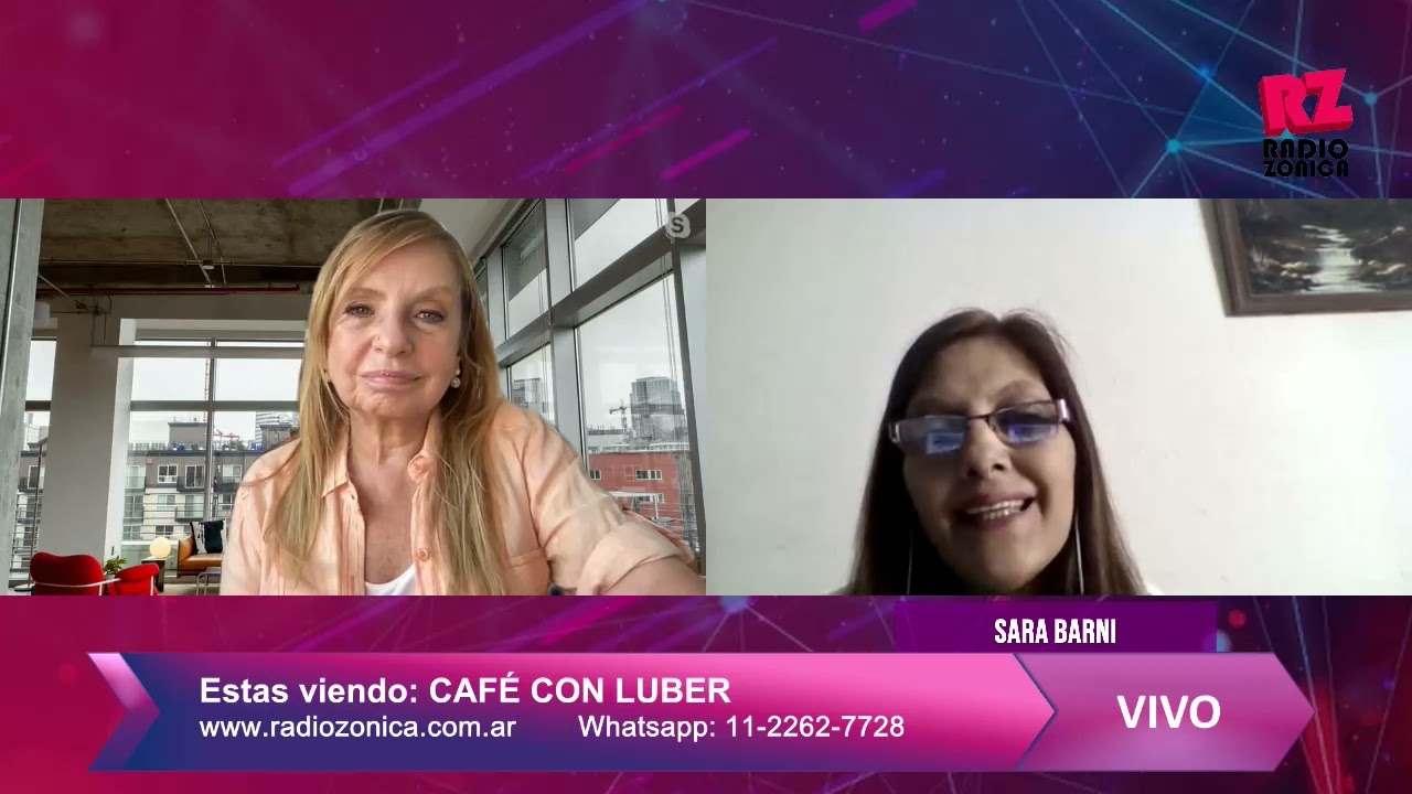 Entrevista a Sara Barni en Café con Luber - YouTube