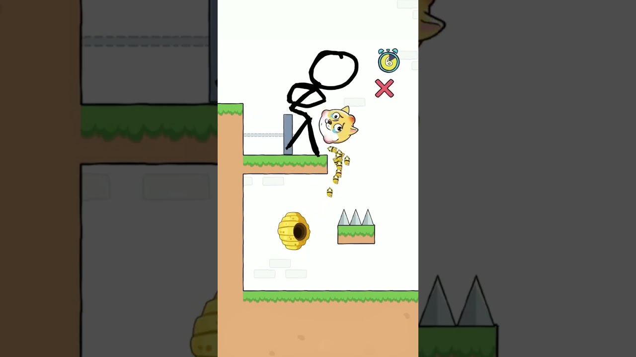 Dog vs Honey bee Game II save the puppy #gameplay - YouTube