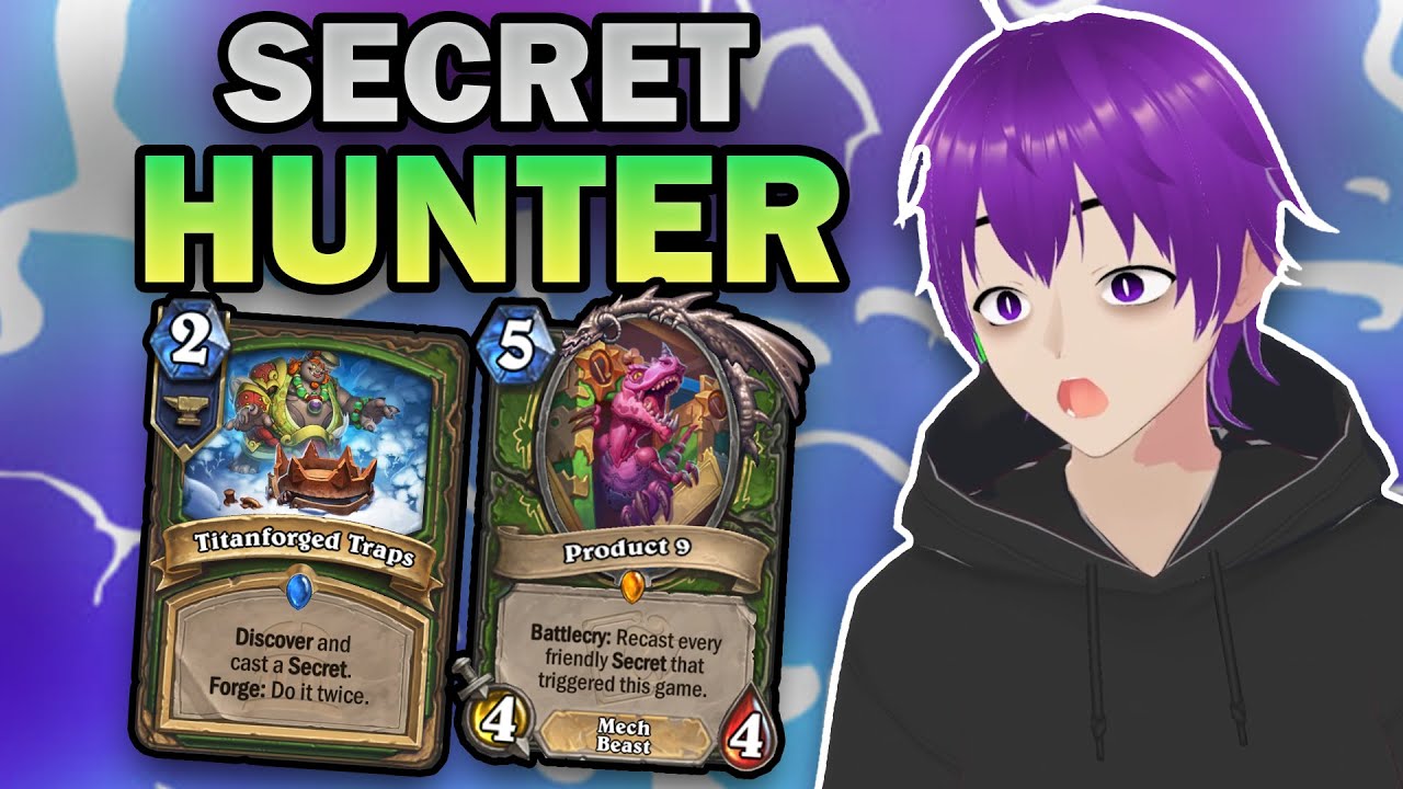Is Secret Hunter ON FIRE Again In Hearthstone? - YouTube