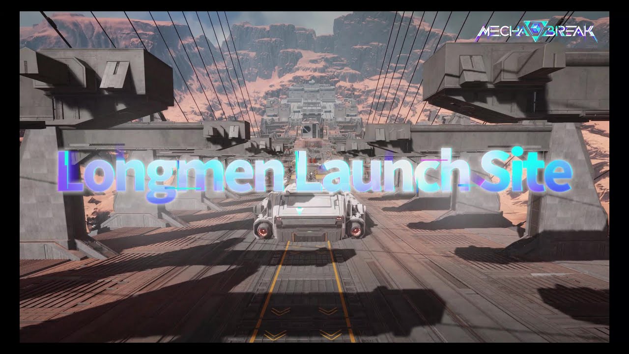 Mecha BREAK Map Introduction - Longmen Launch Site - YouTube