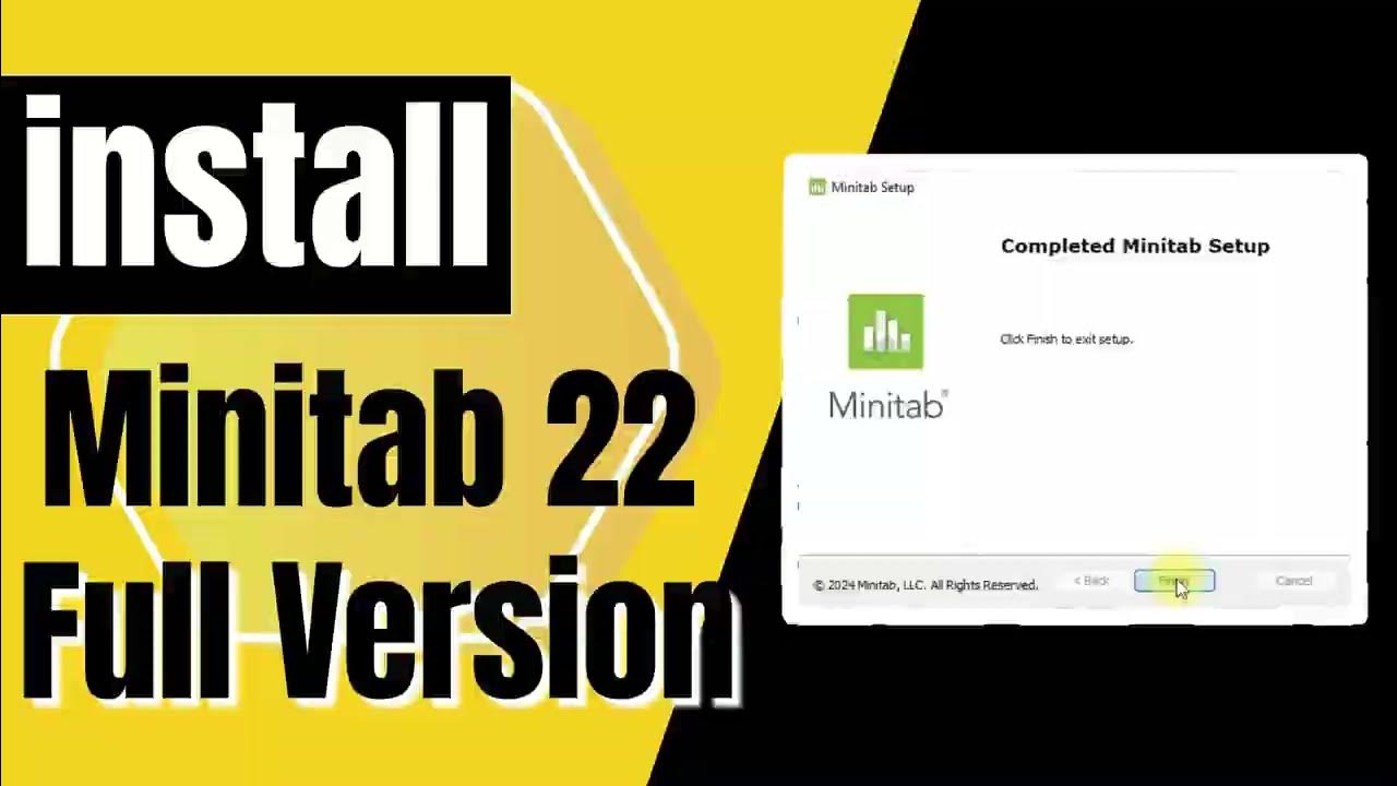 Install Minitab 22 - YouTube