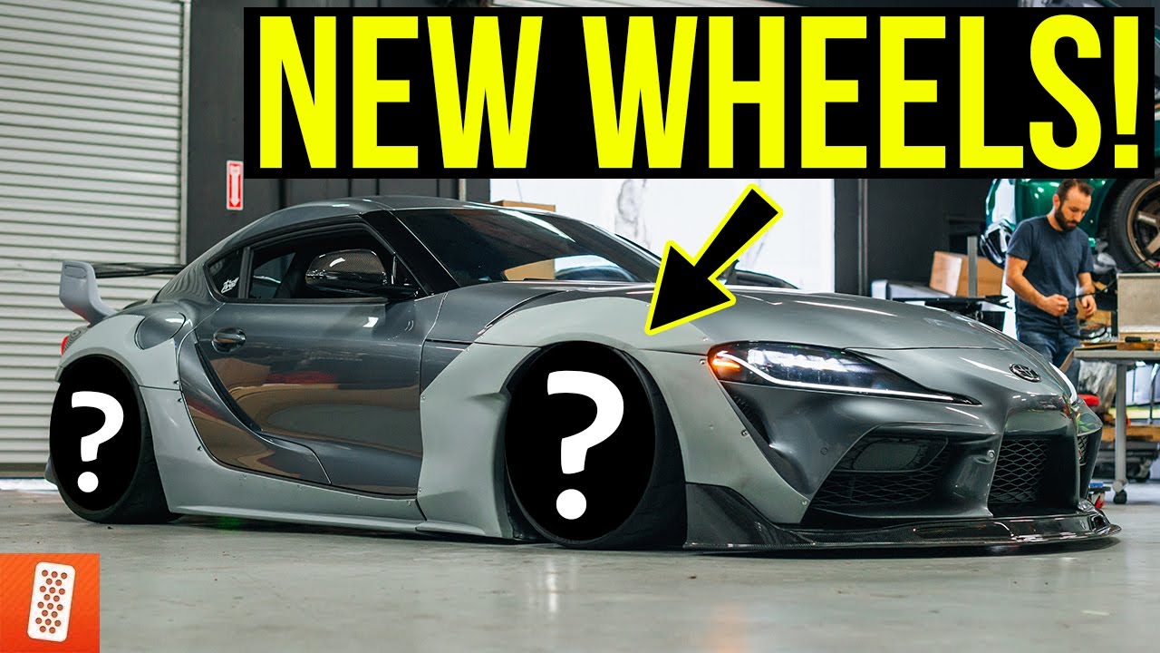 Building a WIDEBODY 2020 Toyota GR Supra - WHEEL REVEAL & StreetHunter ...