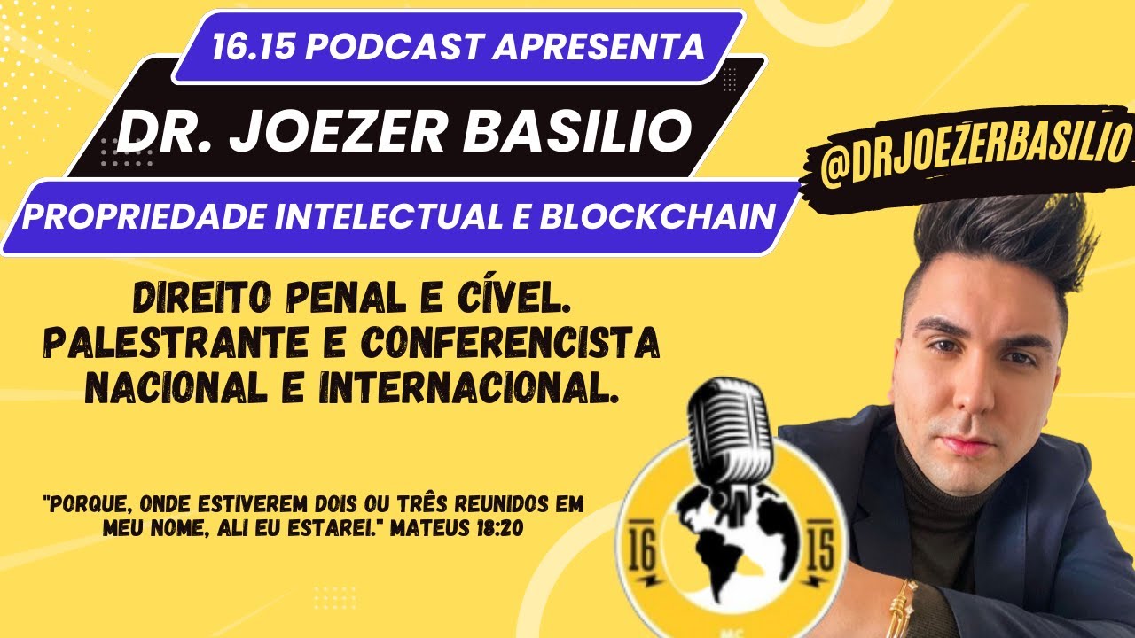 Dr Joezer Basilio - Propriedade Intelectual e Blockchain - YouTube
