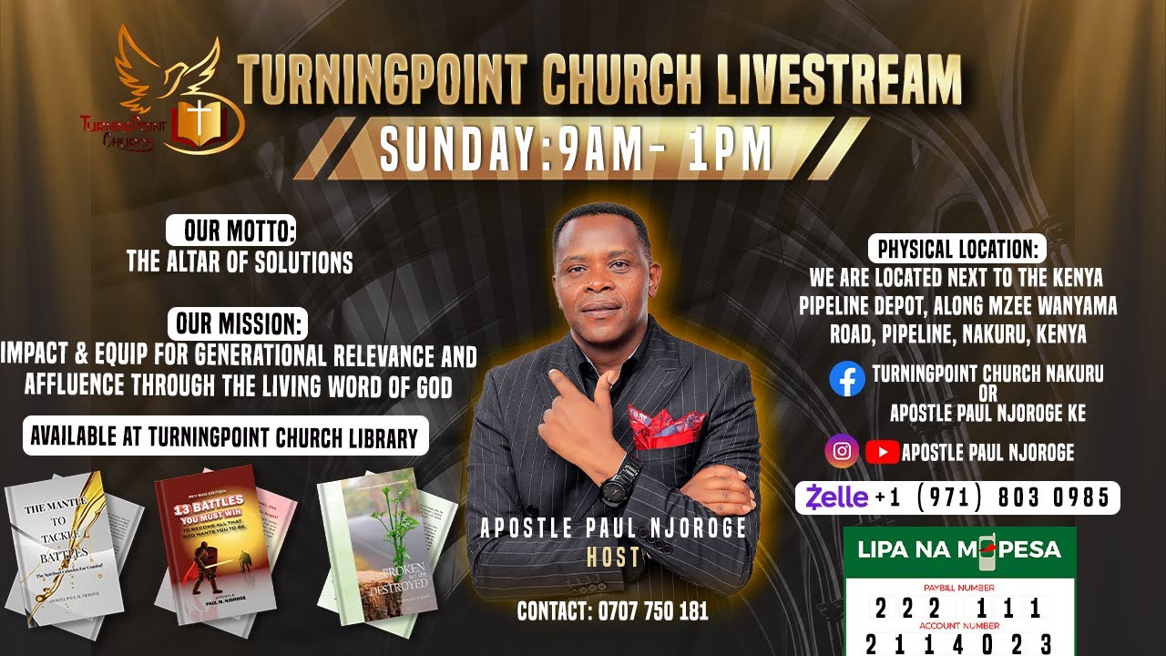 Join Us Live for our Sunday Service || TurningPoint Church Service - YouTube