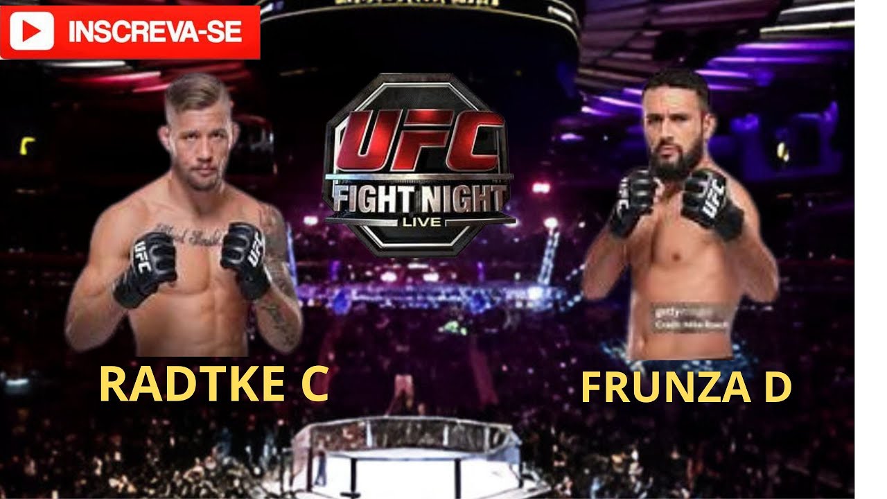Aquecimento UFC Vegas :Radtke x frunza | Maratona de Lutas Completas ...