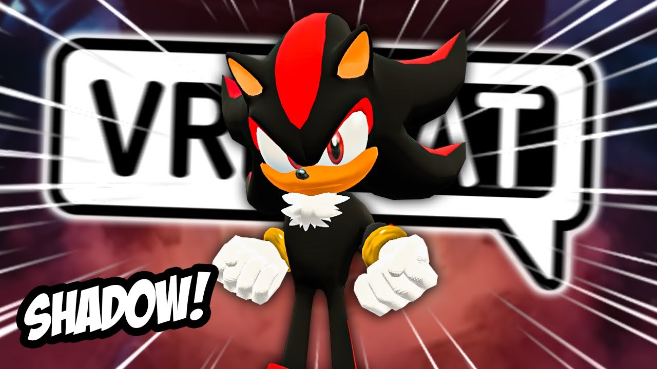 SHADOW THE HEDGEHOG JOINS VRCHAT! | Funny VRChat Moments (ft ...