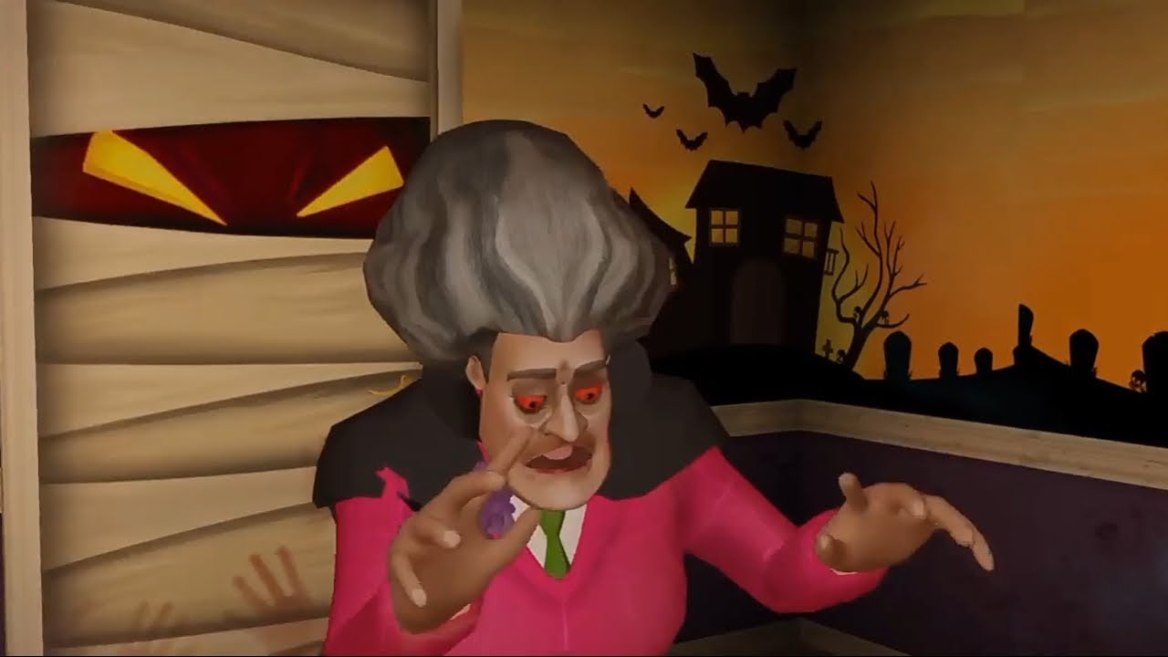 VAMPIRE SCARY TEACHER PRANK GAMEPLAY HOUSE IN GAME AND BEAUTIFUL - YouTube