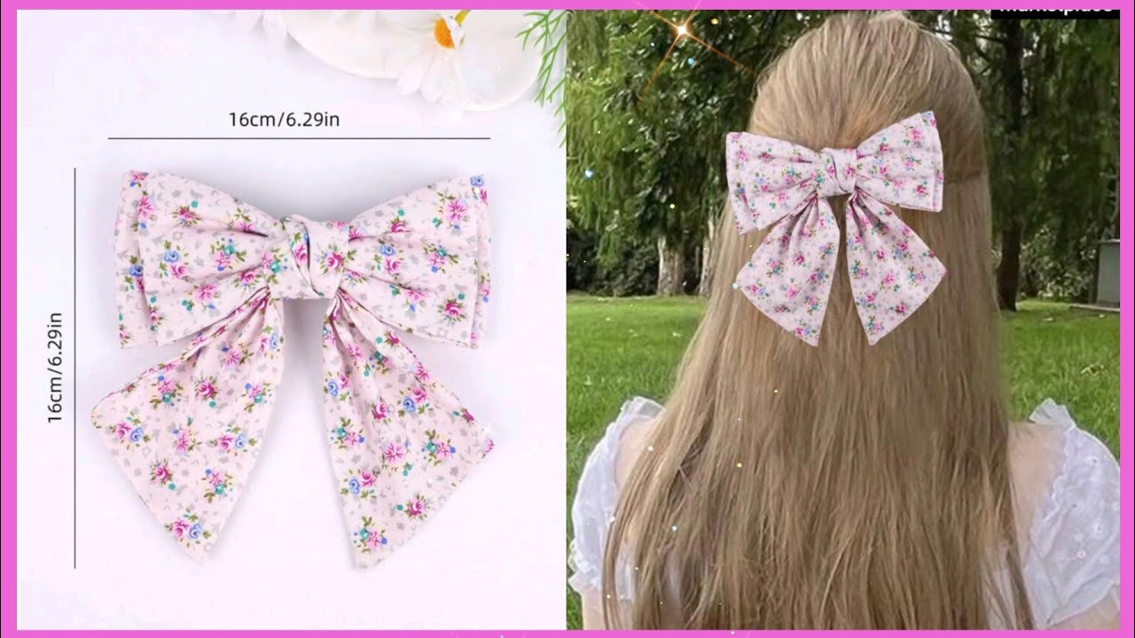 ️I SWEAR THIS IS PRETTY!!💖 A Perfect Bow With Beautiful Tails for you ...