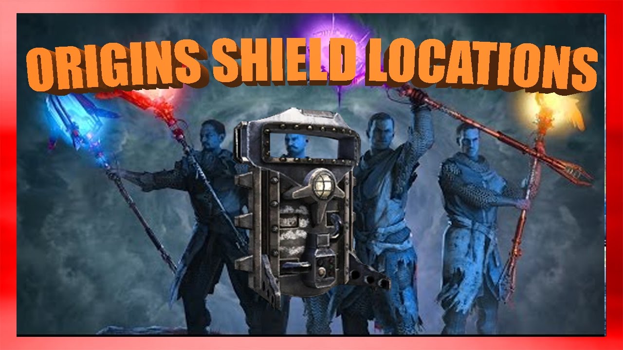 Black Ops 3 Zombies - ORIGINS REMASTERED SHIELD GUIDE! - YouTube